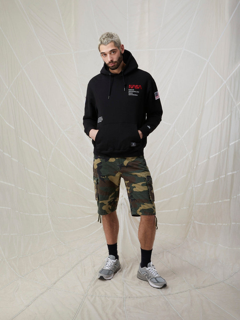 NASA WORM LOGO HOODIE | Alpha Industries