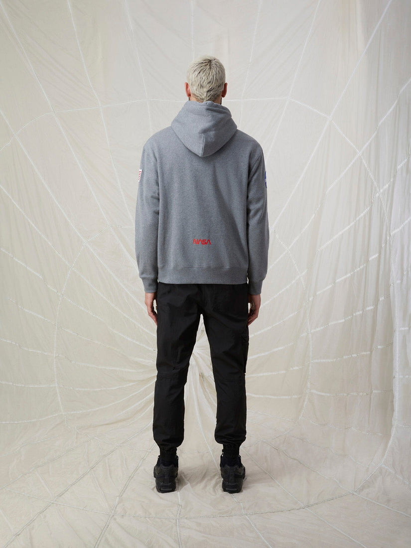 NASA WORM LOGO HOODIE | Alpha Industries