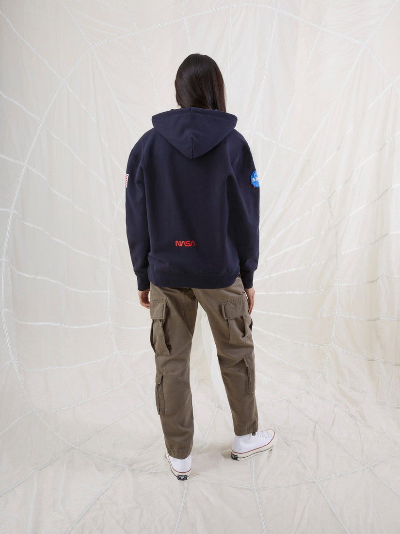 NASA WORM LOGO HOODIE | Alpha Industries