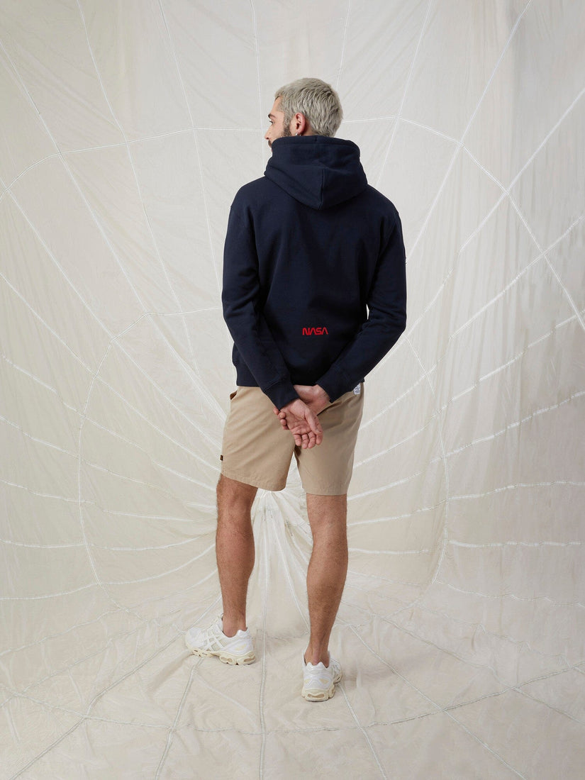 NASA WORM LOGO HOODIE | Alpha Industries